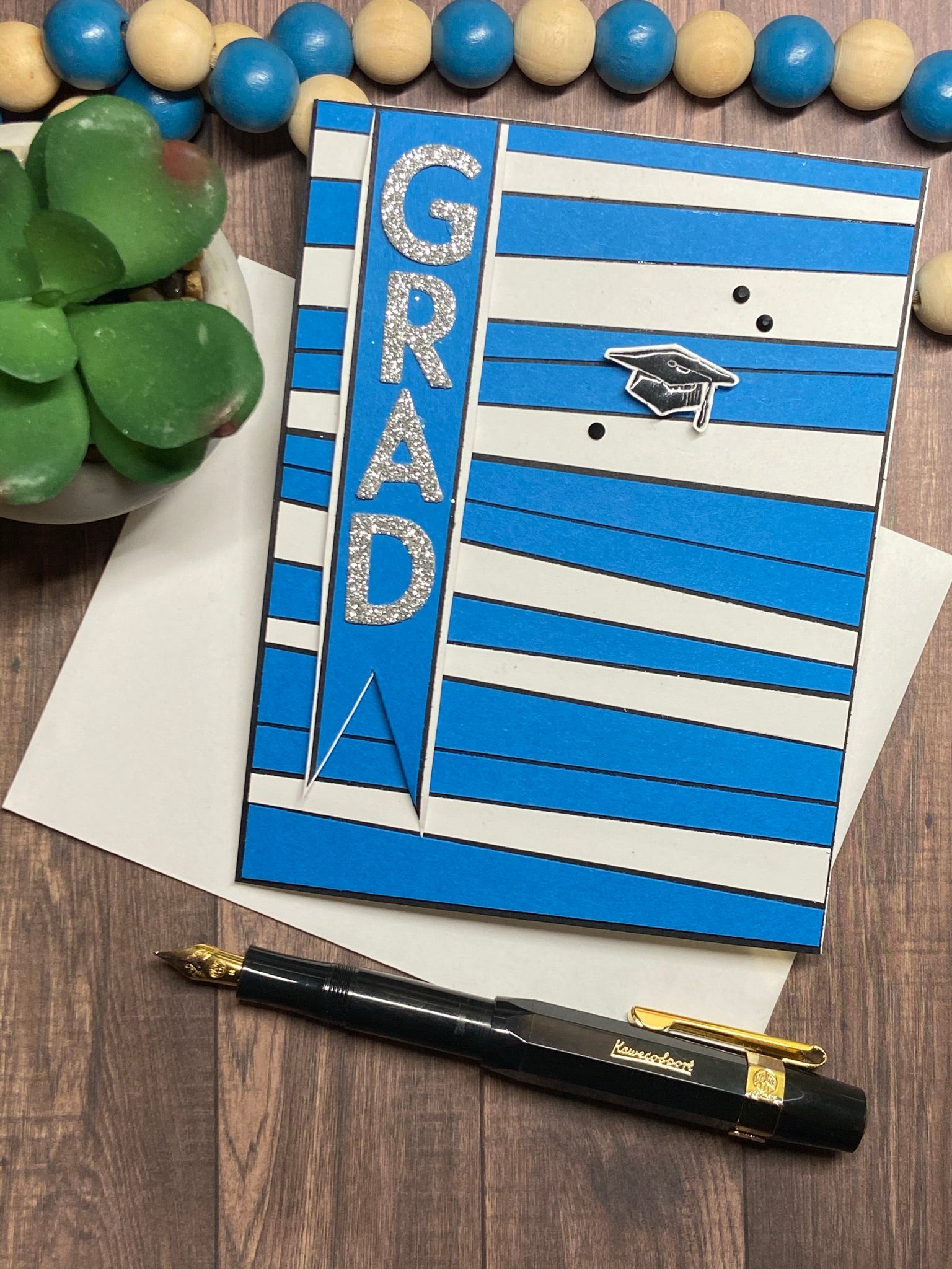 Graduation School Colors Card – Little Black Crow Creations
